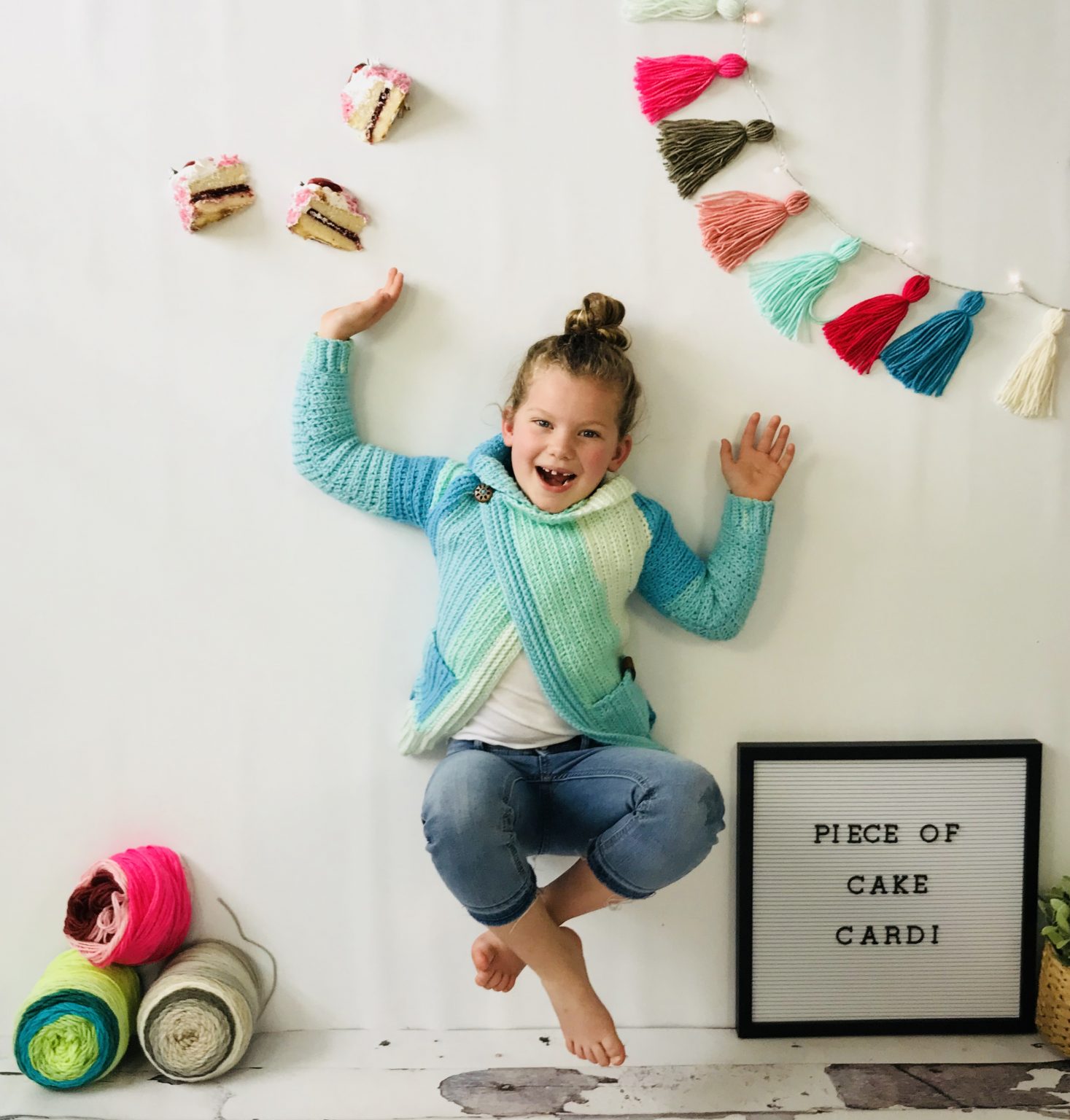 How to Make The Piece of Cake Cardi! - MJ's off the Hook Designs