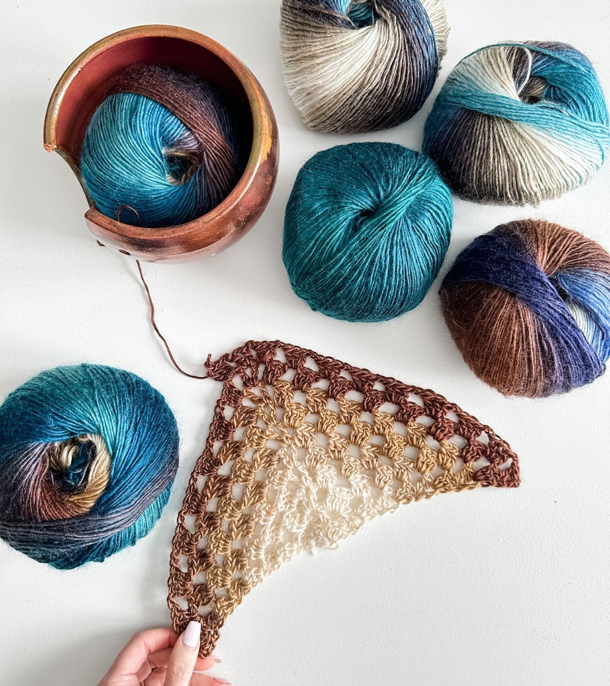 Feathered Fall Shawl - Crochet Pattern - MJ's off the Hook Designs