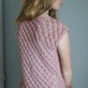 Modern Lace Pullover - MJ's off the Hook Designs