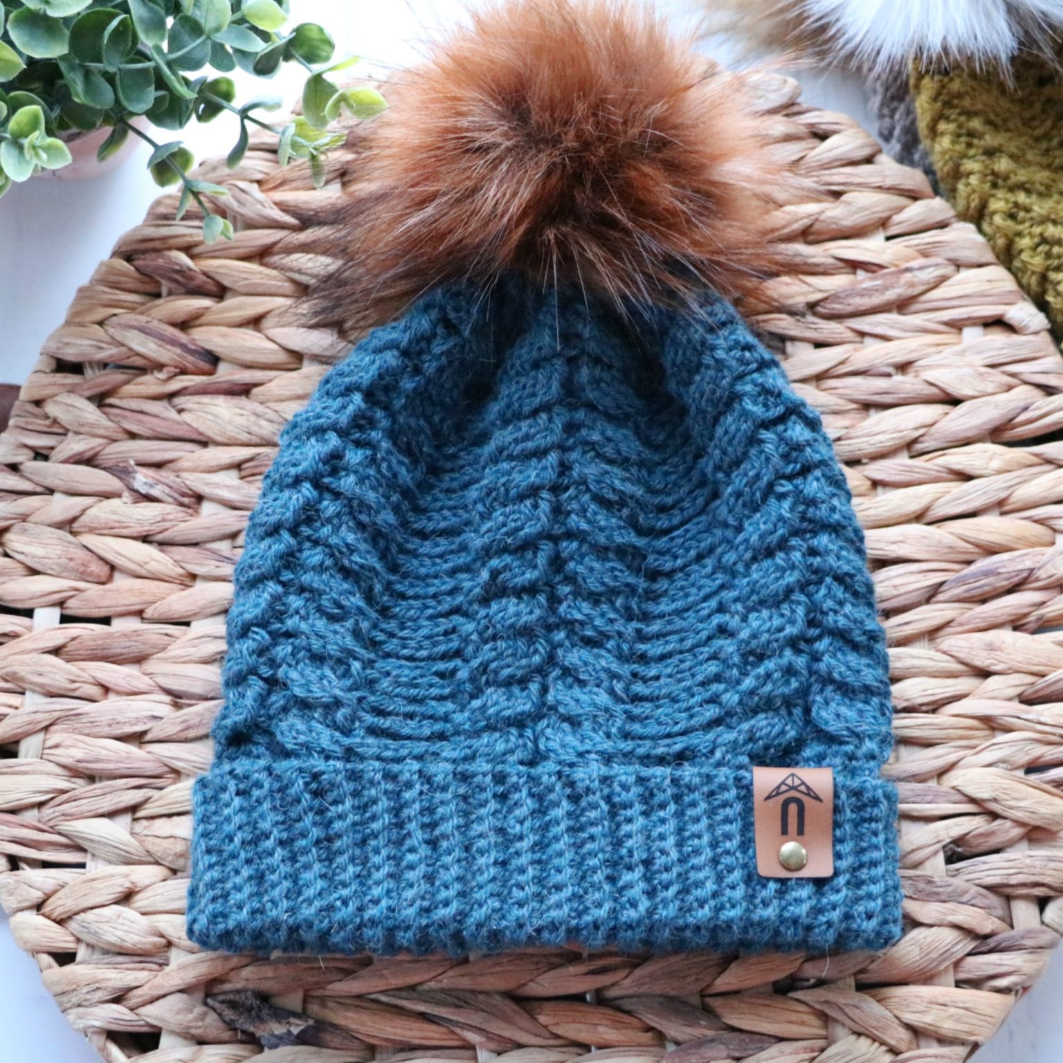 Braided Fishtail Toque - MJ's off the Hook Designs