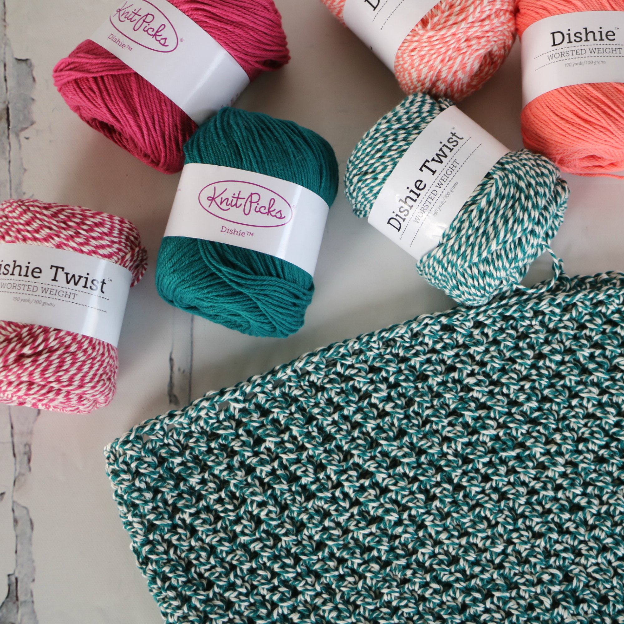 Dishie-lous Market Bag - MJ's off the Hook Designs