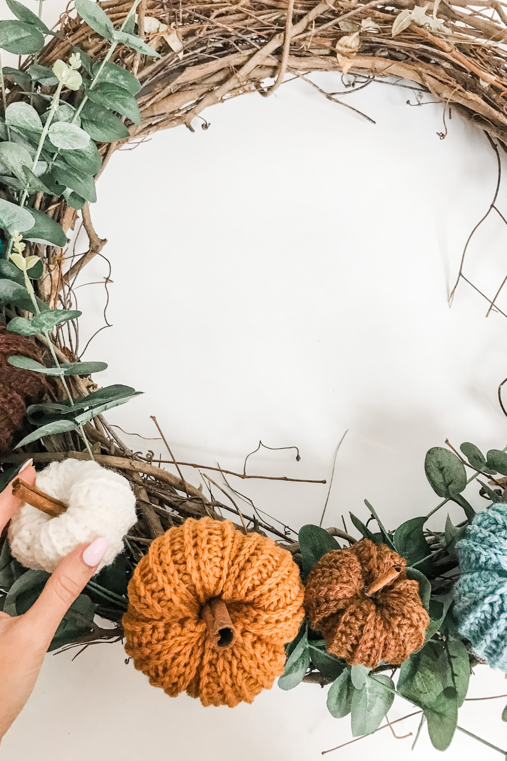 Crochet Fall Wreath - Free Pattern - MJ's off the Hook Designs