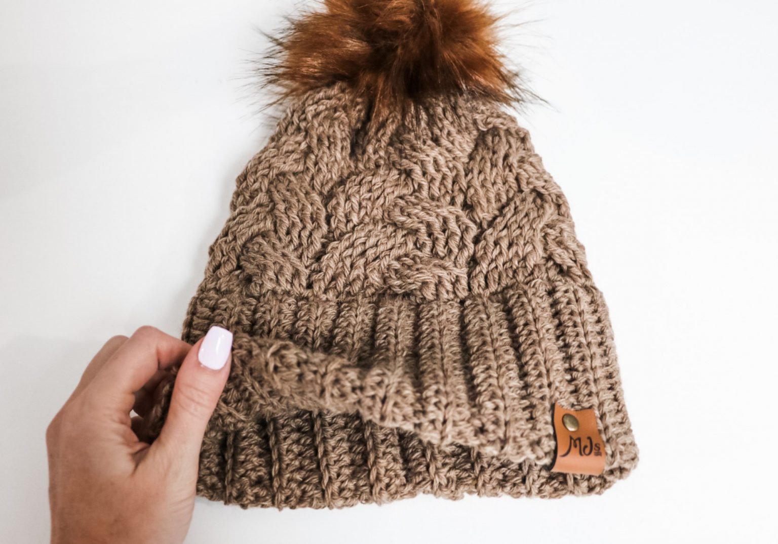 Braided Crochet Hat - Free Video - MJ's off the Hook Designs