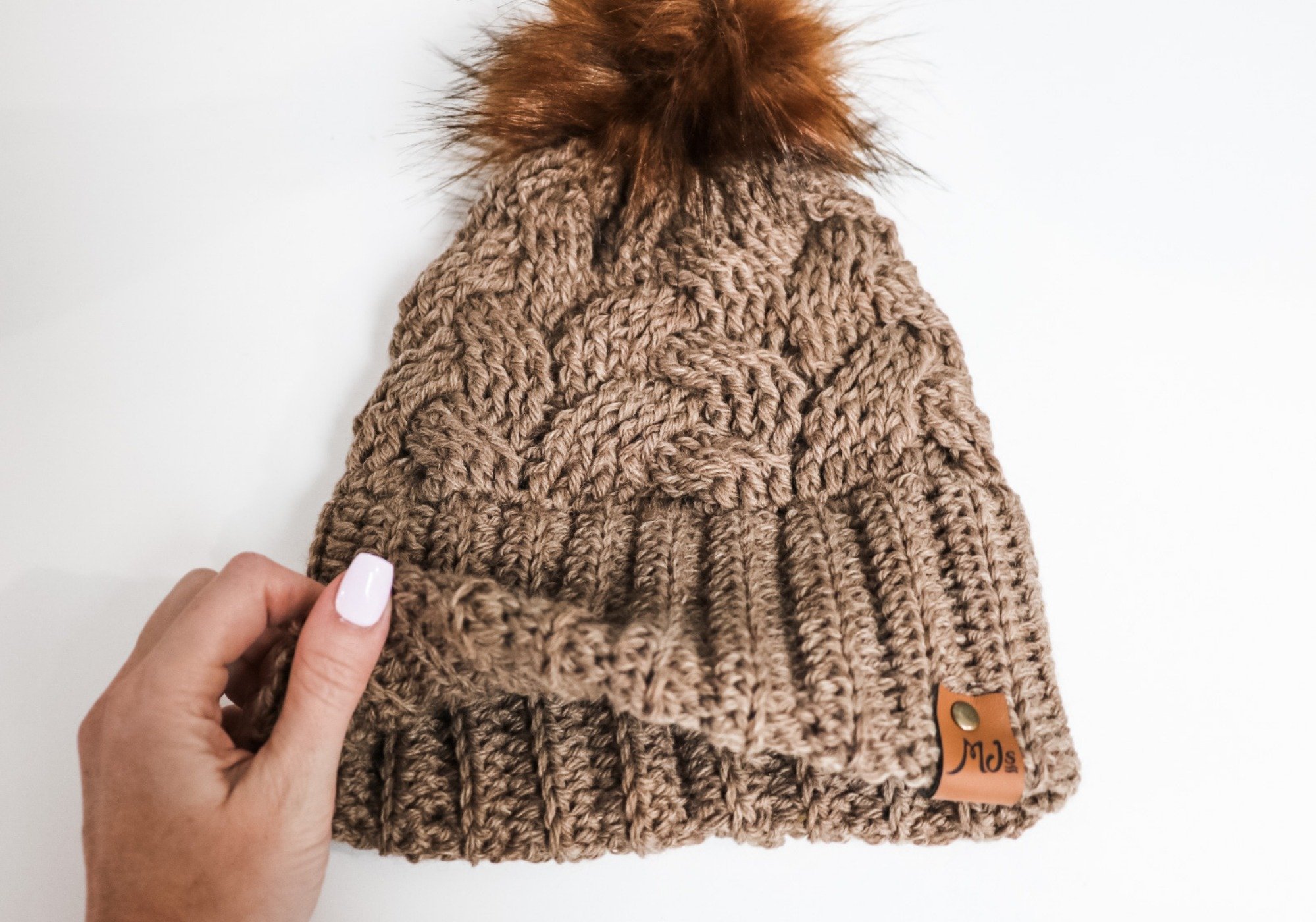 Braided Crochet Hat - Free Video - MJ's off the Hook Designs