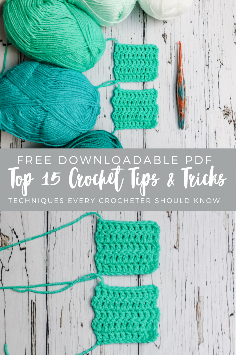 Top 15 Crochet Tips & Tricks - MJ's off the Hook Designs