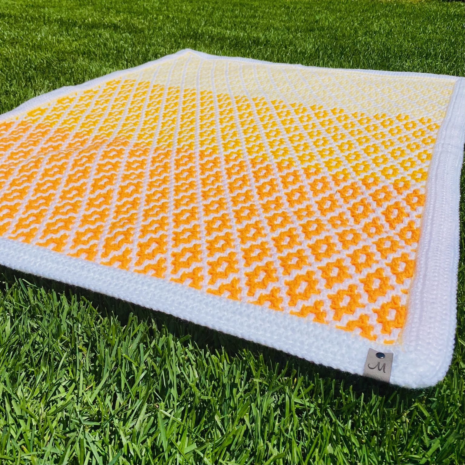 Caribbean Coast Afghan - Crochet Pattern - MJ's off the Hook Designs