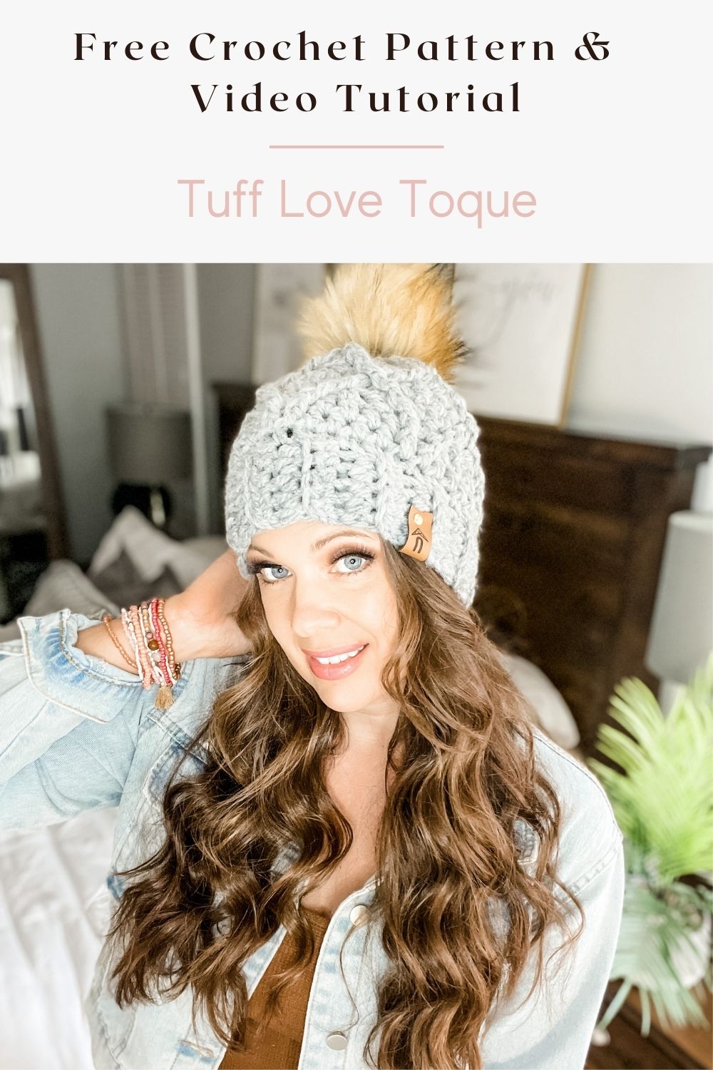 Tuff Love Crochet Toque - Free Pattern - MJ's off the Hook Designs