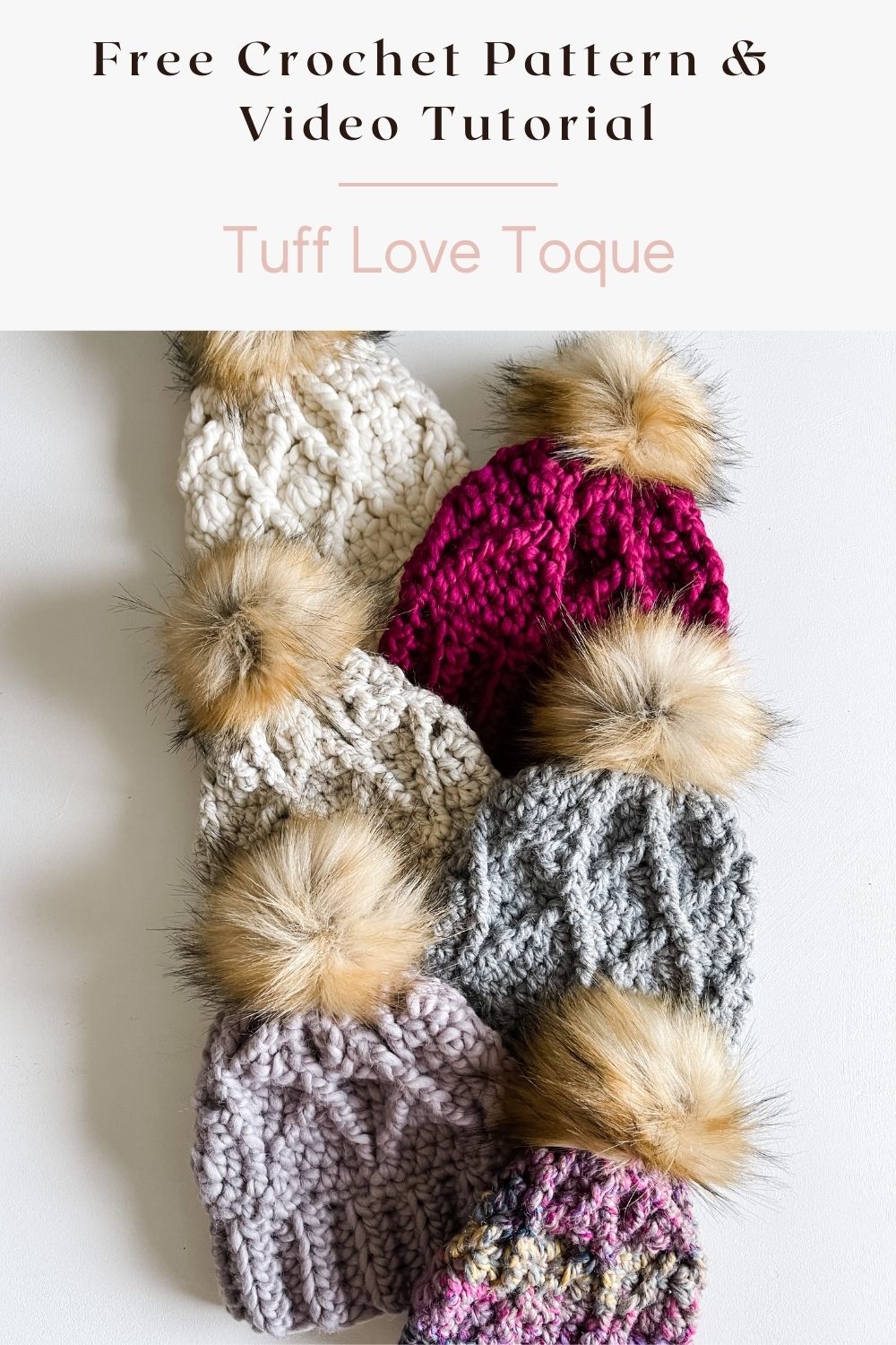 Tuff Love Crochet Toque - Free Pattern - MJ's off the Hook Designs