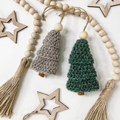Mini Tiered Tree Ornament - Free Crochet Pattern - MJ's off the Hook ...