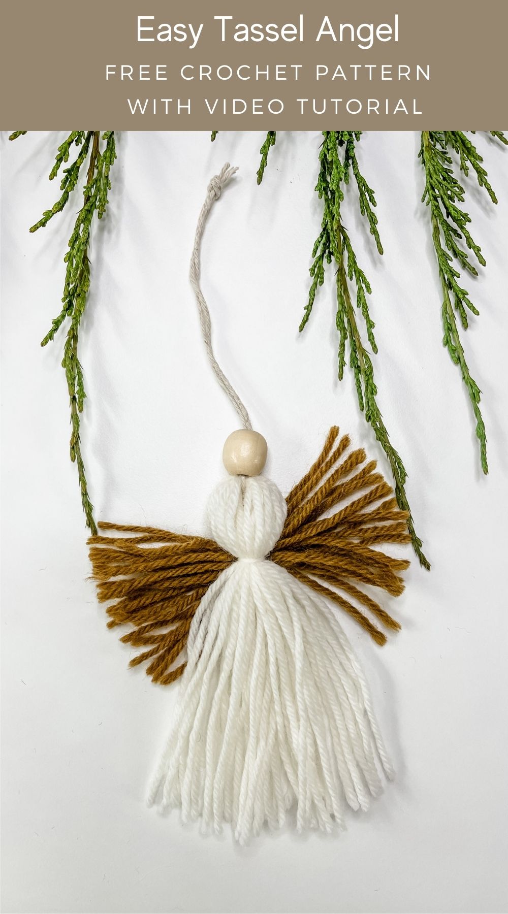 Mini Tassel Angel - Free Pattern - MJ's off the Hook Designs