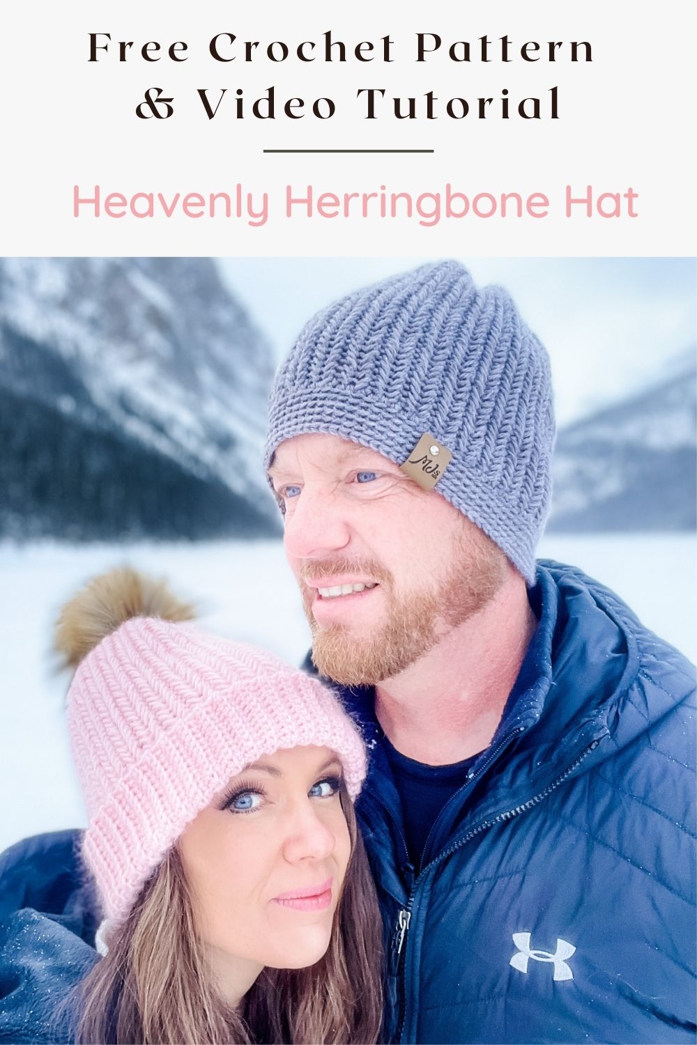 Heavenly Herringbone Hat - Free Crochet Pattern - MJ's off the Hook Designs