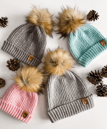 Heavenly Herringbone Hat - Free Crochet Pattern - MJ's off the Hook Designs