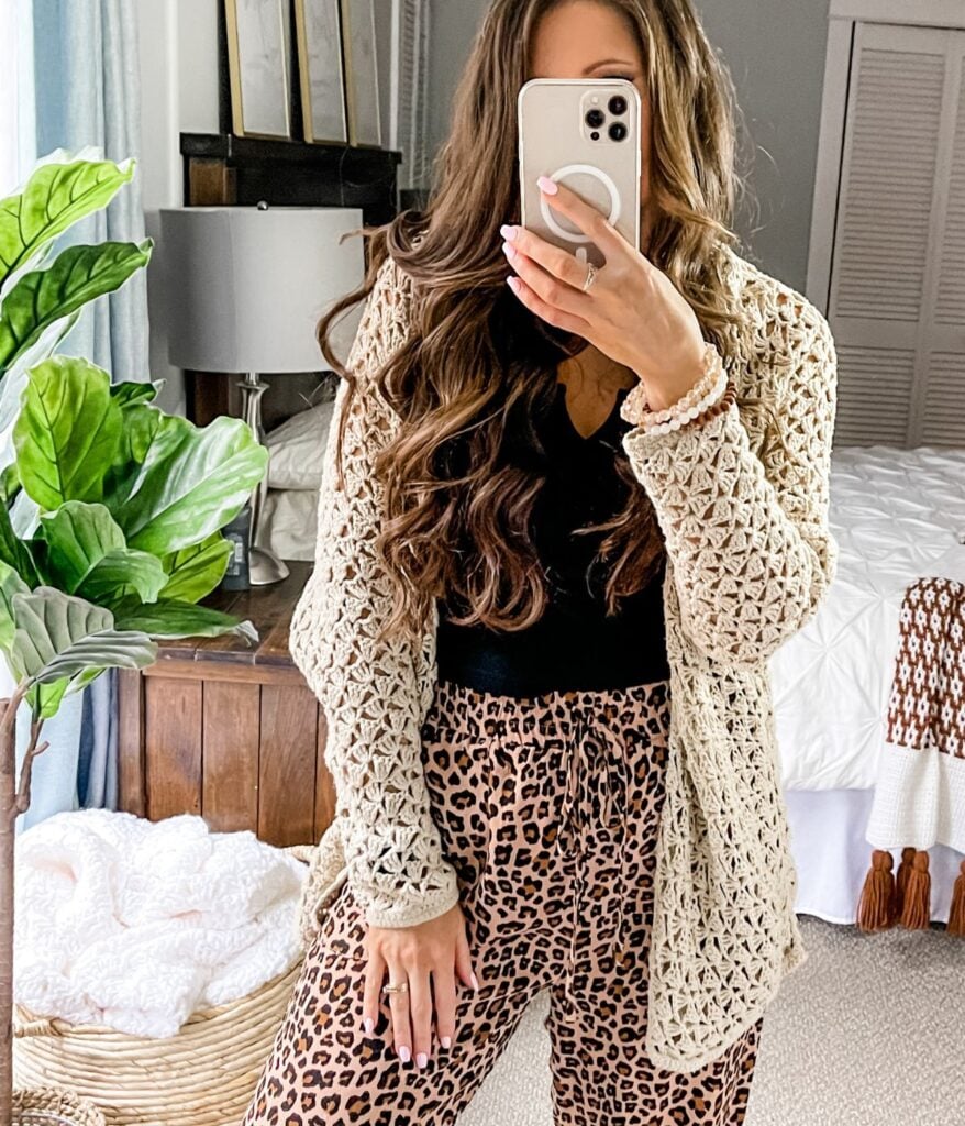 Crochet an Easy Lacy Spring Cardigan - MJ's off the Hook Designs