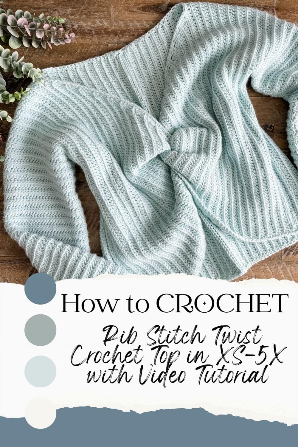 Uniquely Styled Sow Pretty Twist Top: Crochet Comfort & Elegance - MJ's ...