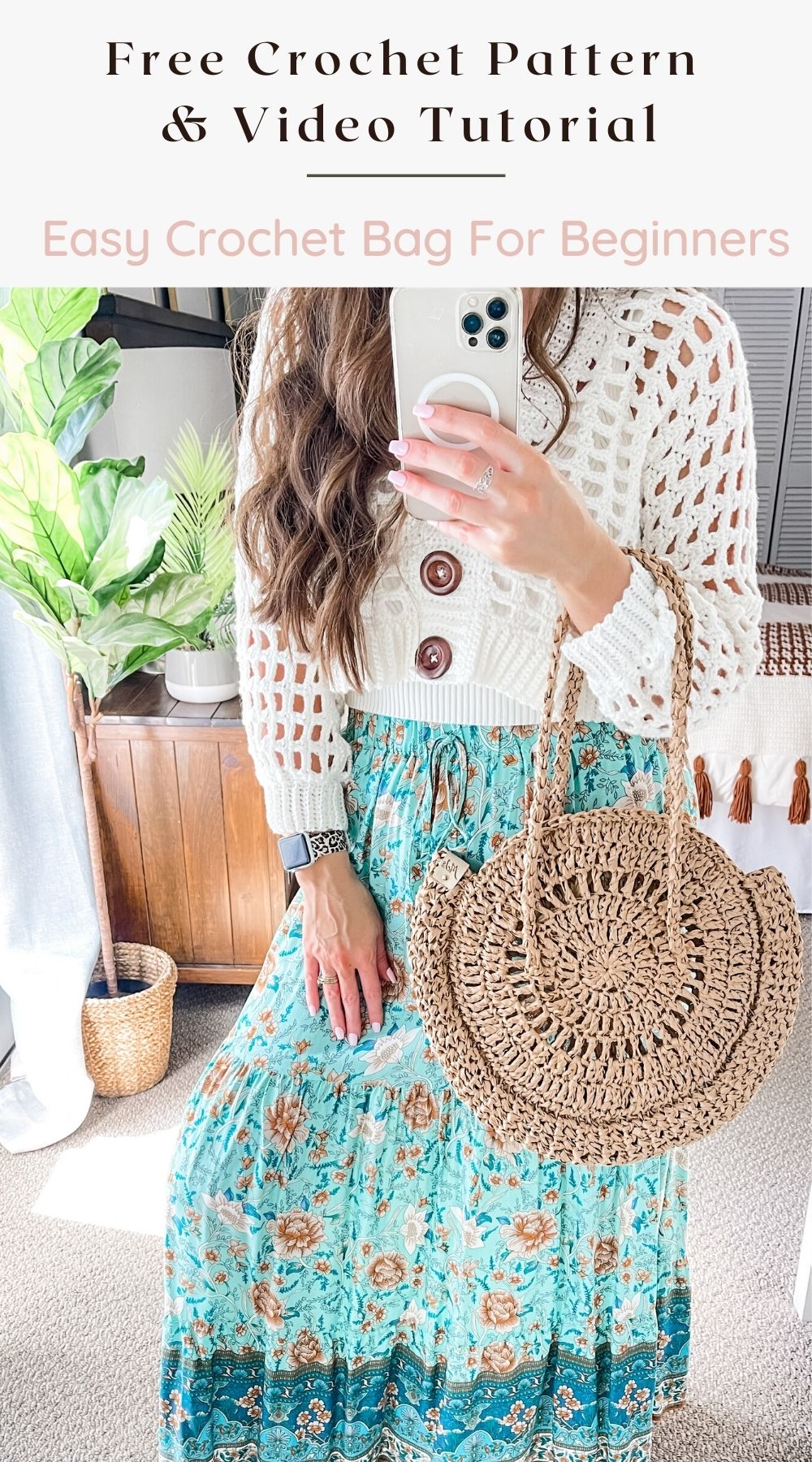 Crochet Bag for Beginners - MJ's off the Hook Designs