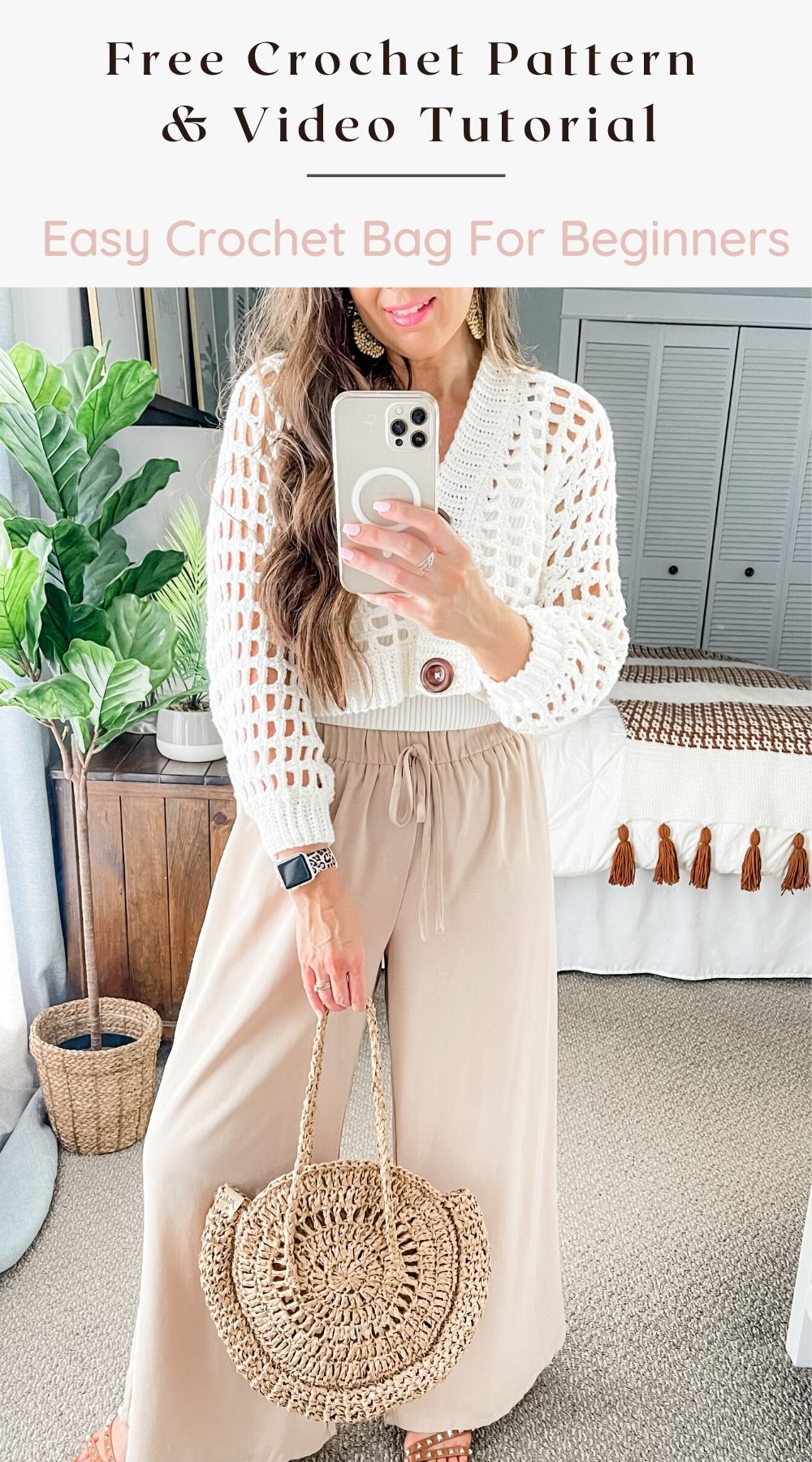 Crochet Bag for Beginners - MJ's off the Hook Designs