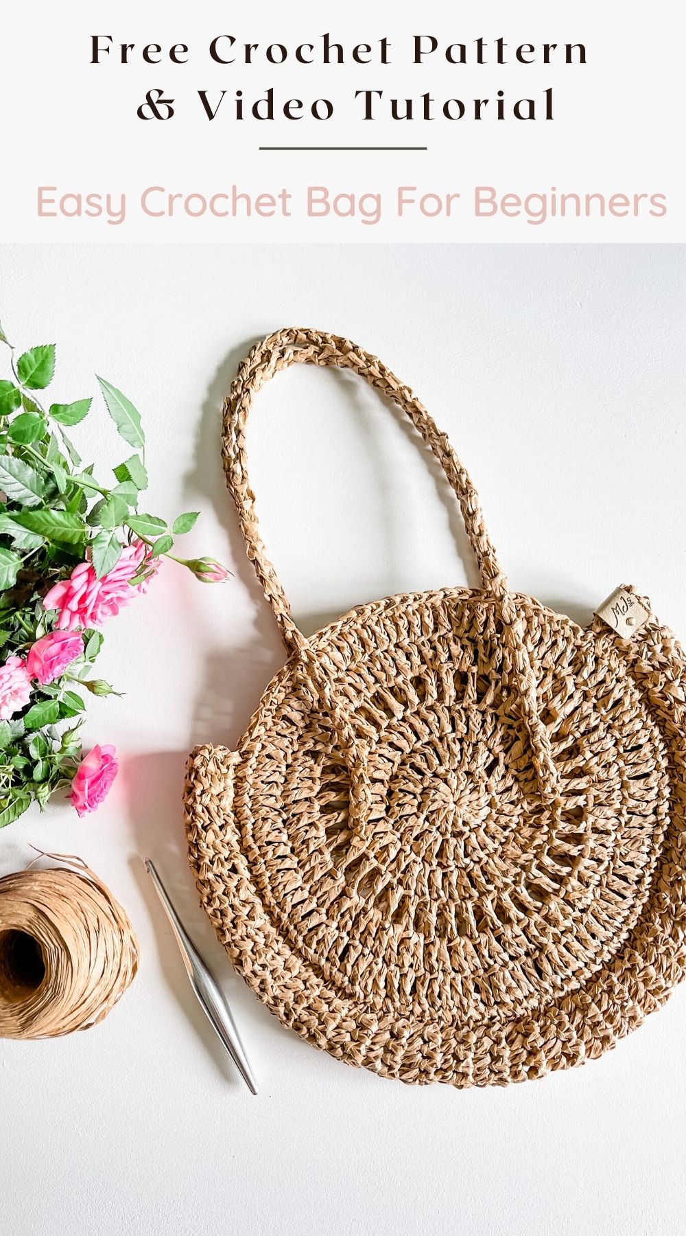 Crochet Bag for Beginners - MJ's off the Hook Designs