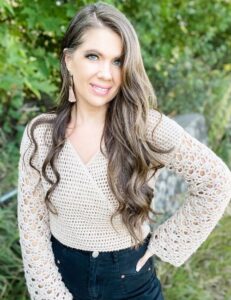 Crossover Wrap Cardigan - Free Crochet Pattern - MJ's off the Hook Designs