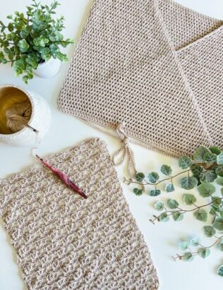 Crossover Wrap Cardigan - Free Crochet Pattern - MJ's off the Hook Designs