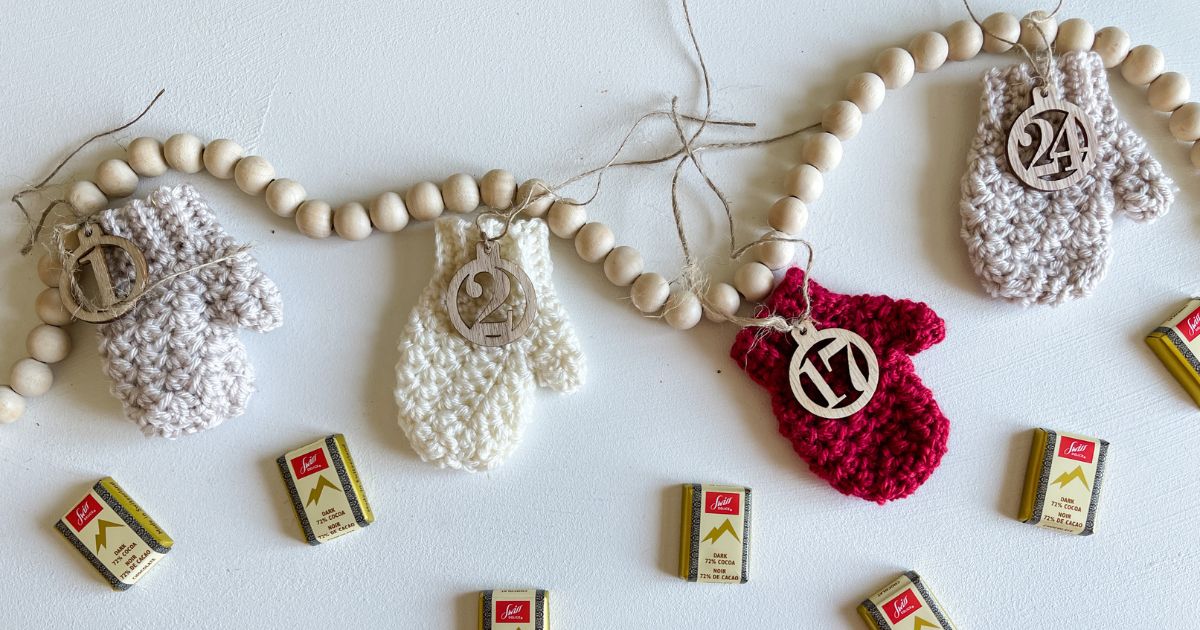 Mini Crochet Mitten Pattern - MJ's off the Hook Designs