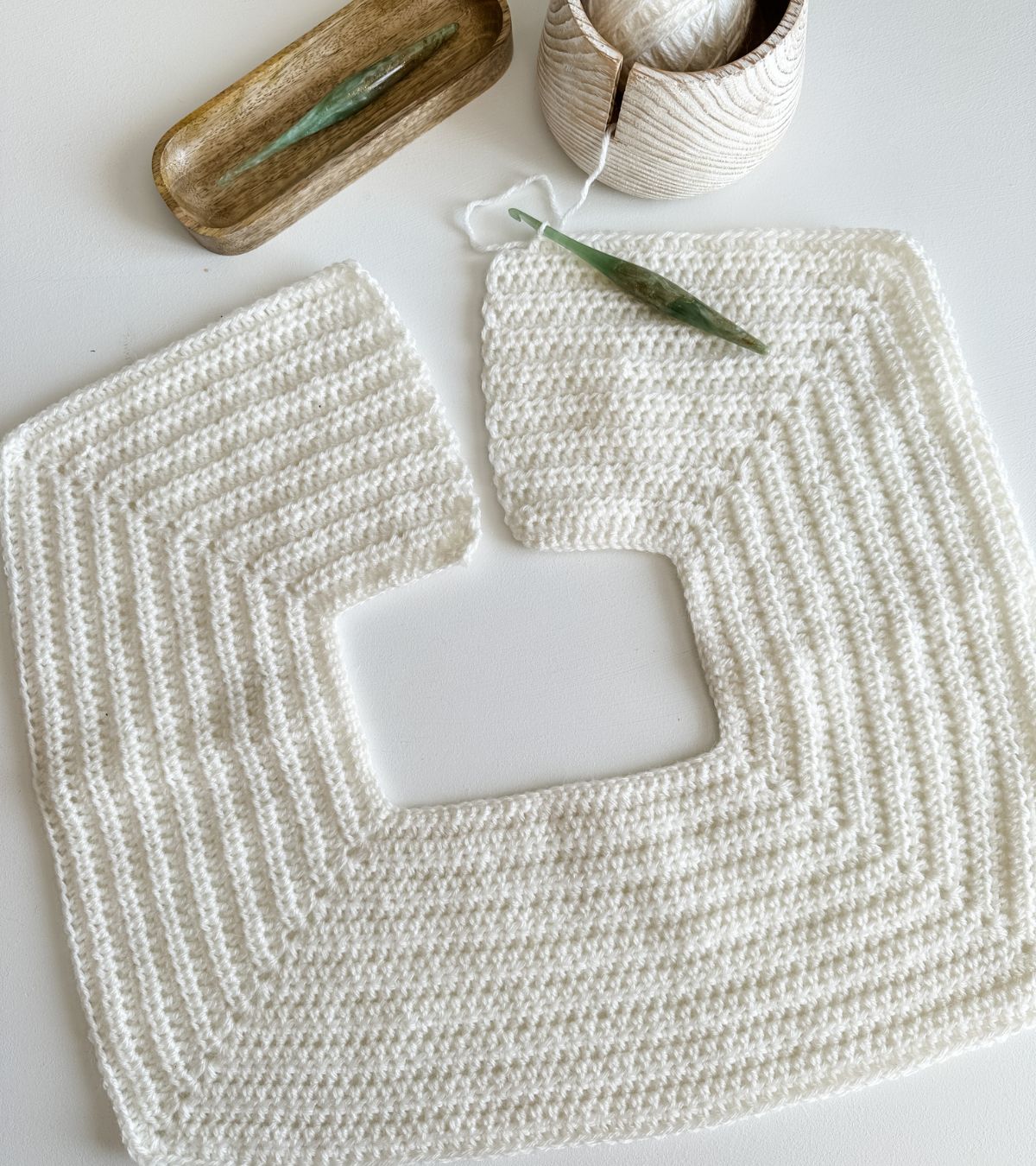 Crochet Colour Block Cardigan - MJ's off the Hook Designs