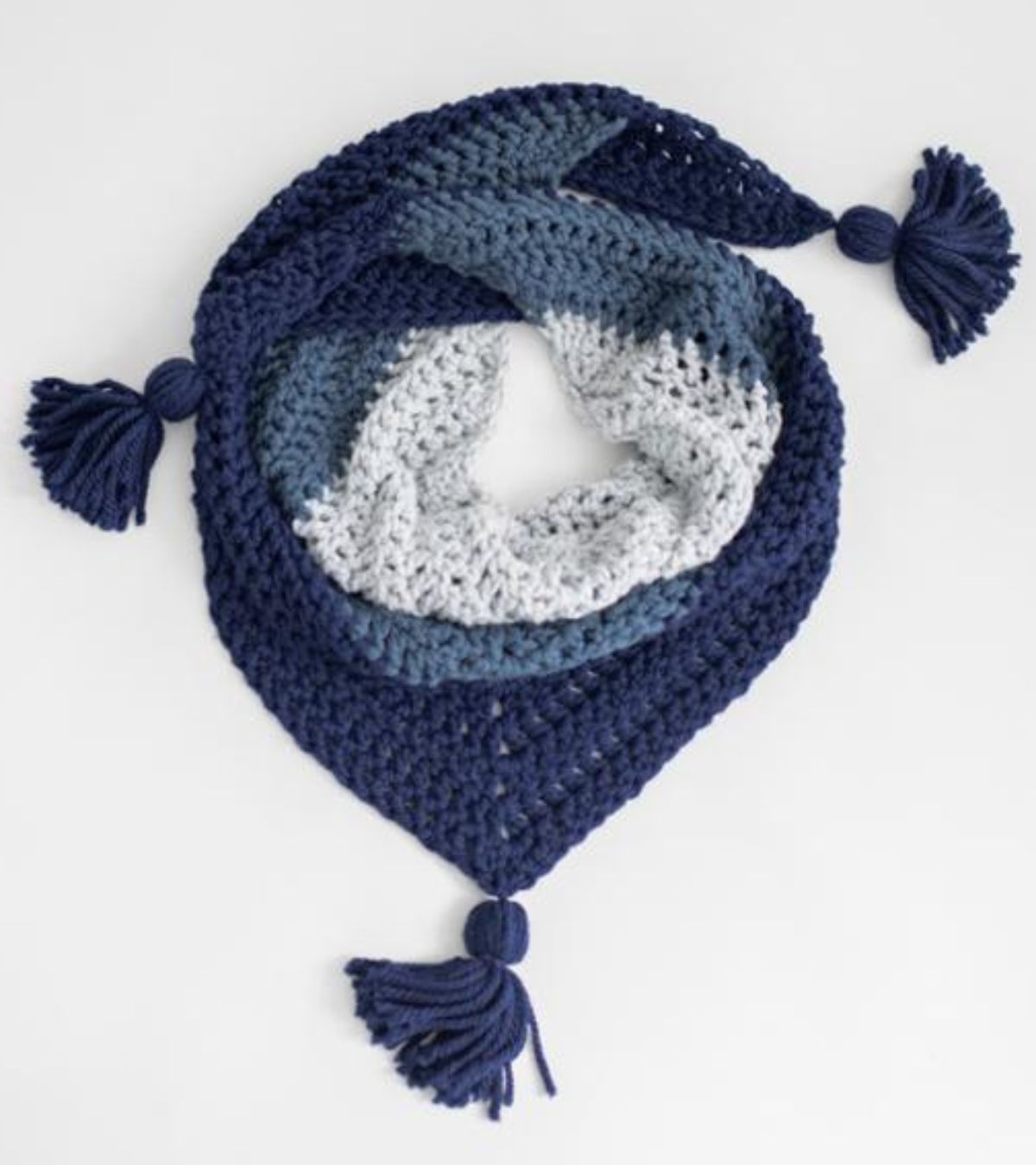 Easy Bulky Crochet Shawl - MJ's off the Hook Designs