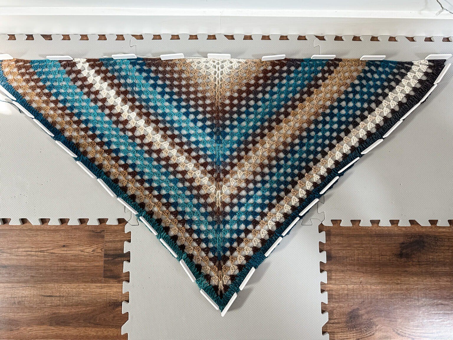 Feathered Fall Shawl - Crochet Pattern - MJ's off the Hook Designs