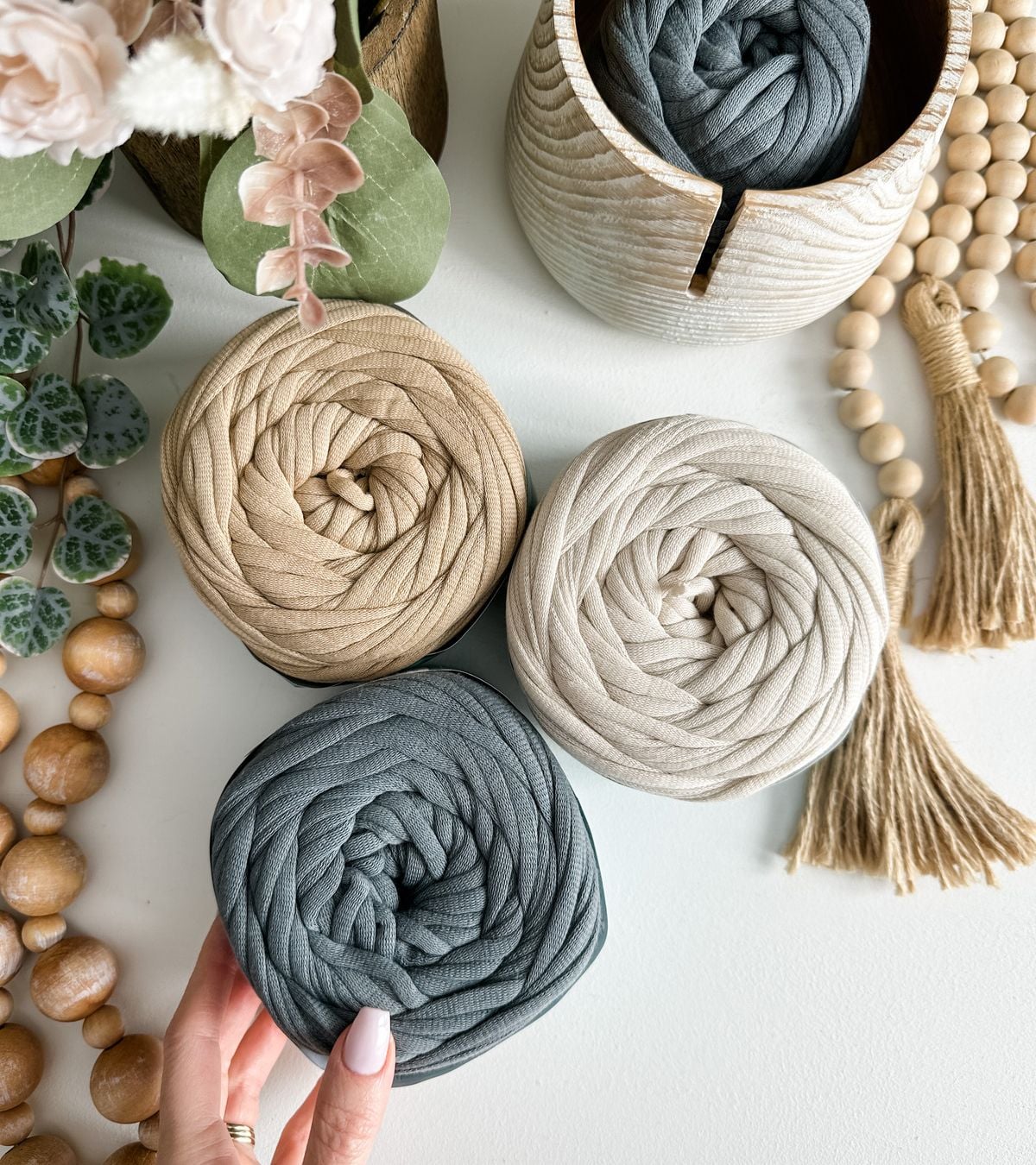 Two-Toned Crochet Nesting Baskets - MJ's off the Hook Designs