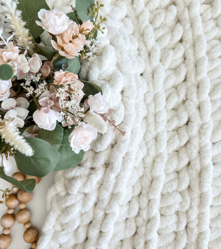 Chunky Crochet Throw - MJ's off the Hook Designs