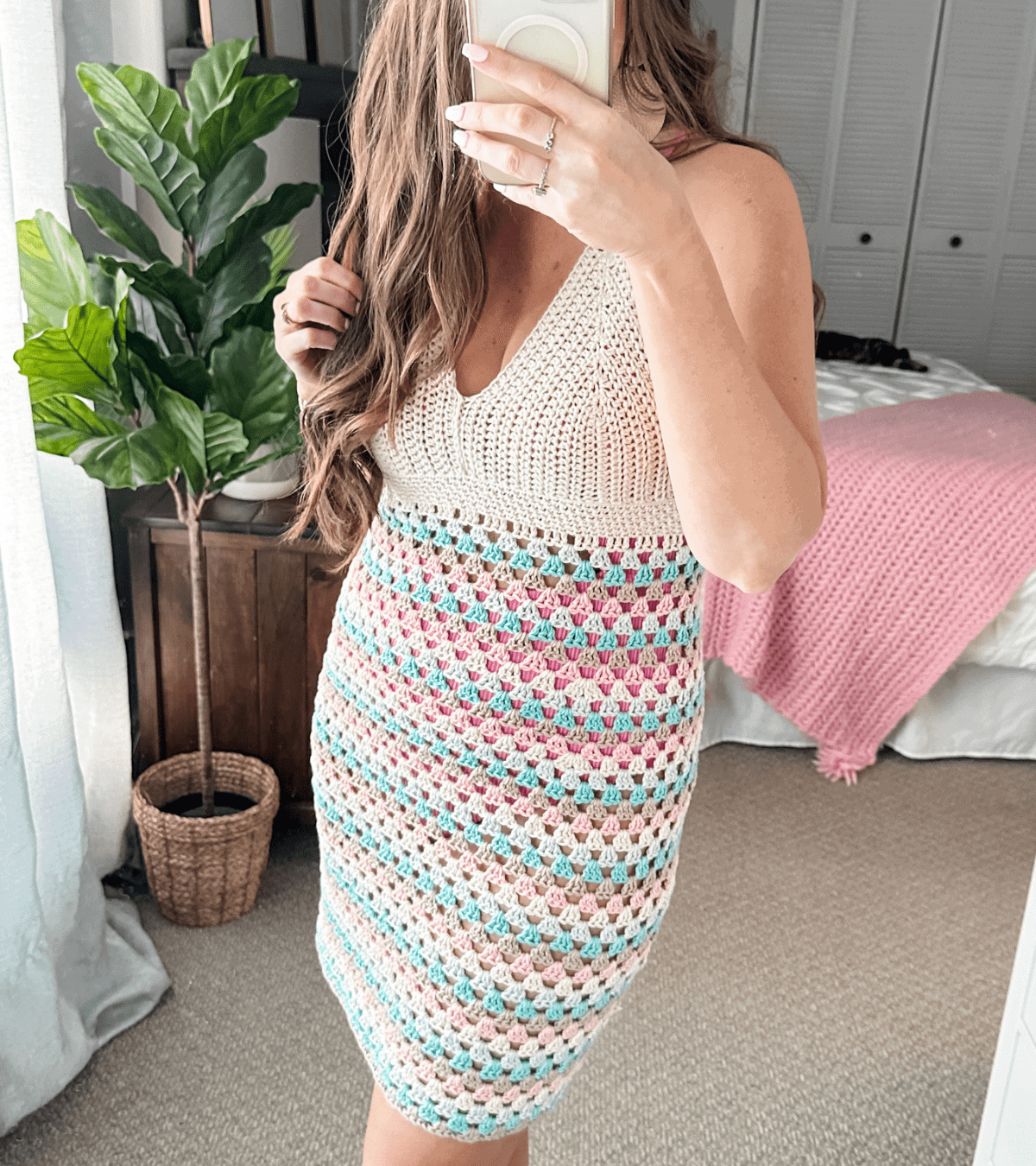Granny Pop Halter Top - MJ's off the Hook Designs