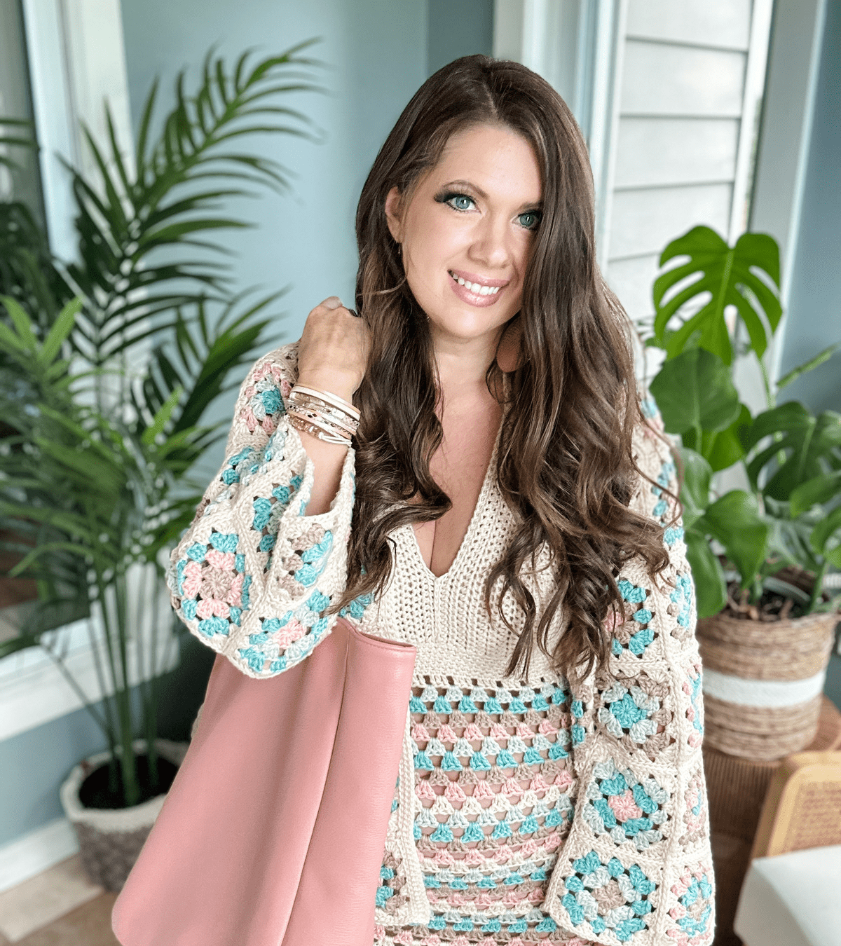 Granny Pop Halter Top - MJ's off the Hook Designs