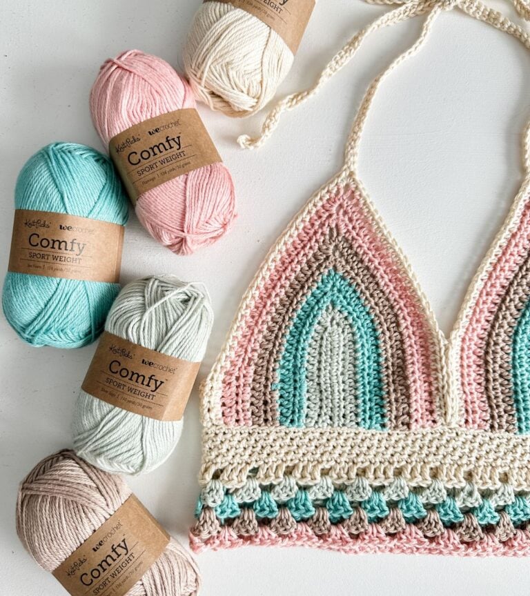 Granny Pop Halter Top - MJ's off the Hook Designs