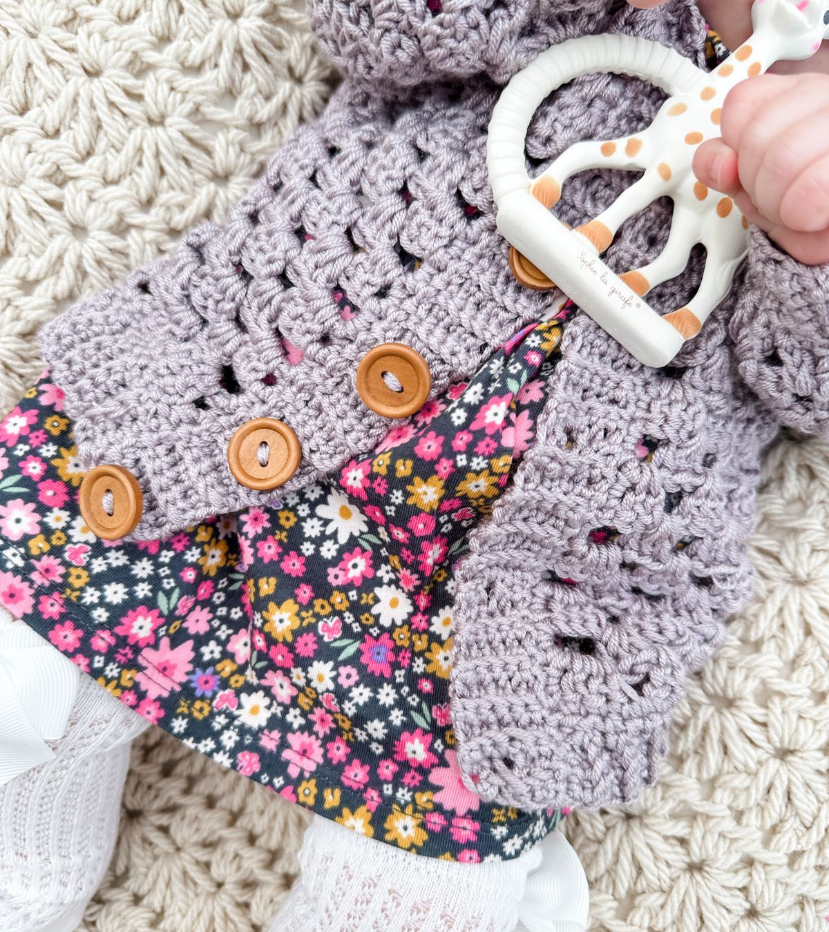 Childrens Crochet Cardigan - MJ's off the Hook Designs