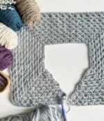 Crochet V-Neck Sweater - MJ's off the Hook Designs