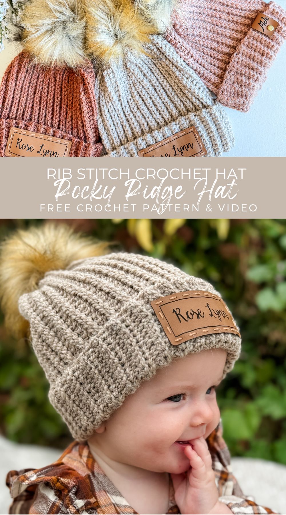 Create the Perfect Rocky Ridge Crochet Hat