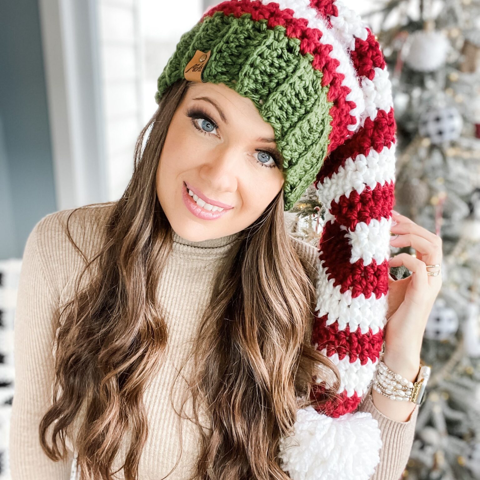 Learn How To Crochet The Perfect Santa Hat
