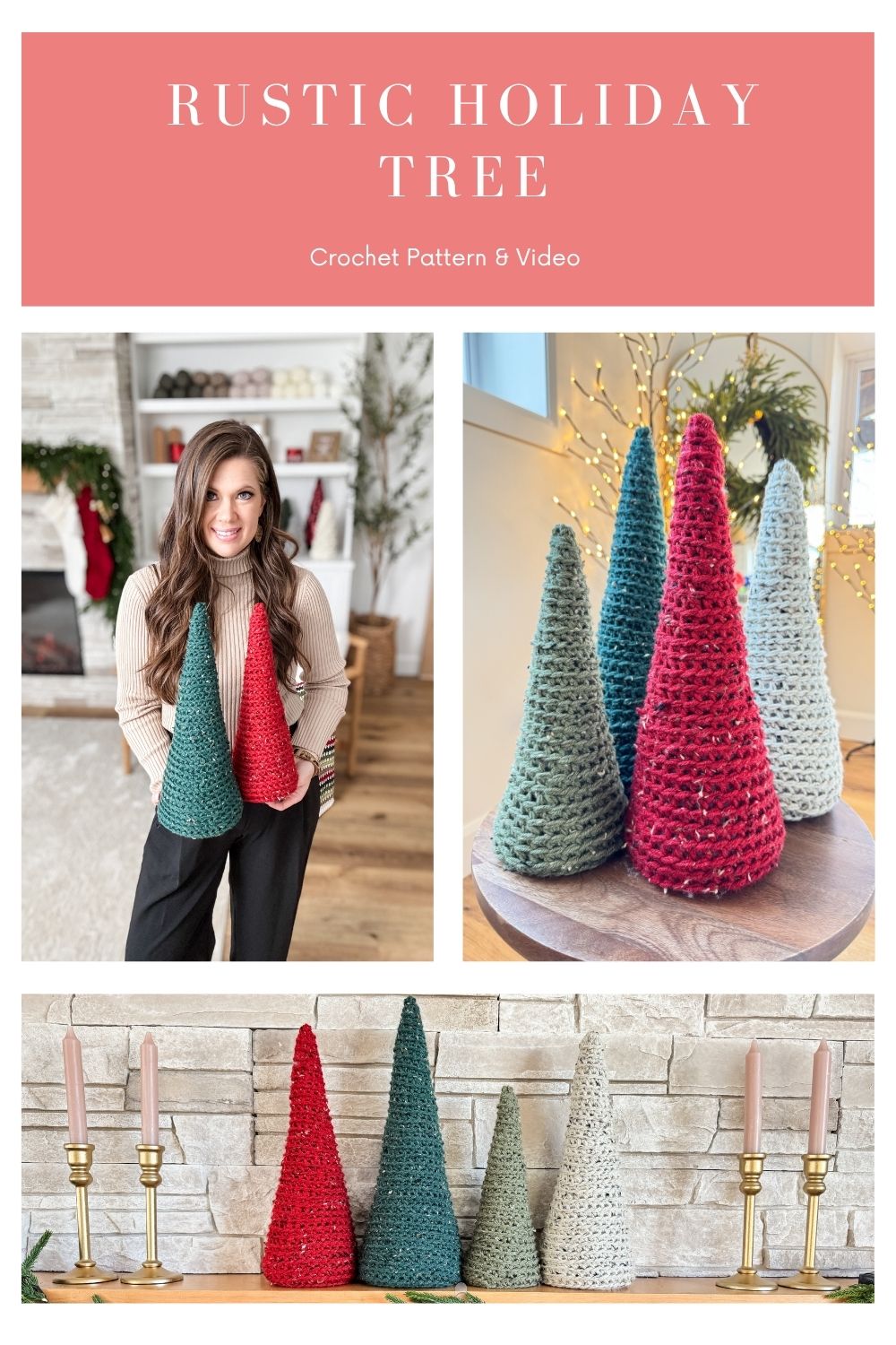 Quick & Easy Crochet Trees: Free Pattern - MJ's off the Hook Designs