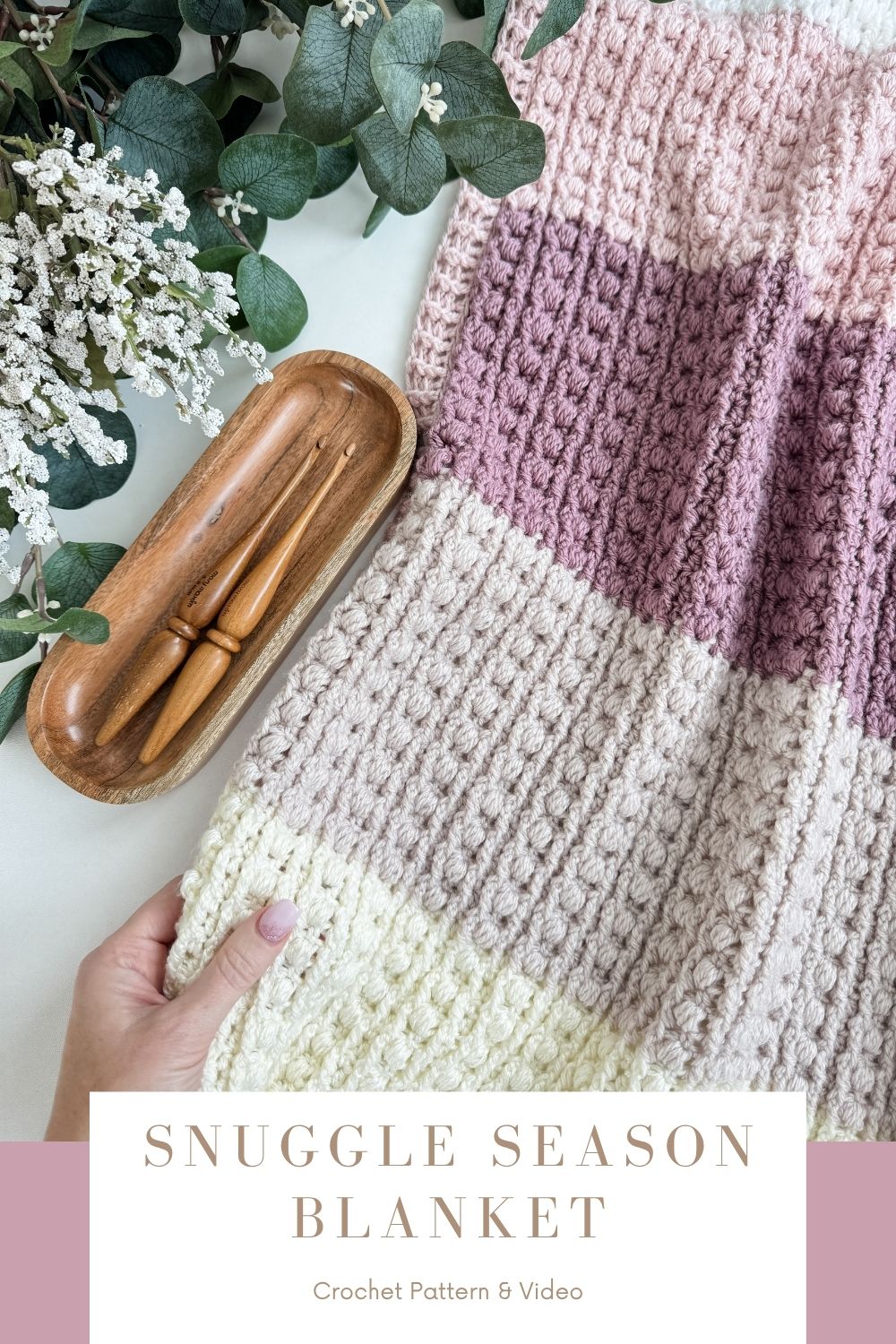 Free Textured Crochet Throw Pattern - MJ's off the Hook Designs