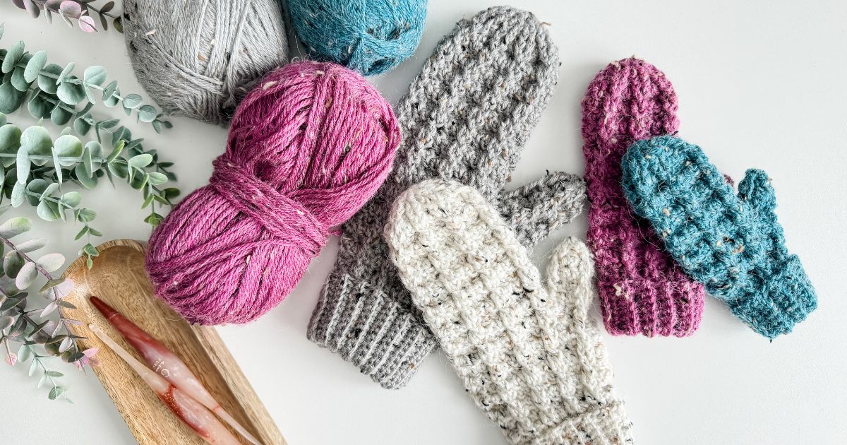 Crochet Mitten Tutorial: Create Stylish Cable Pattern Mittens