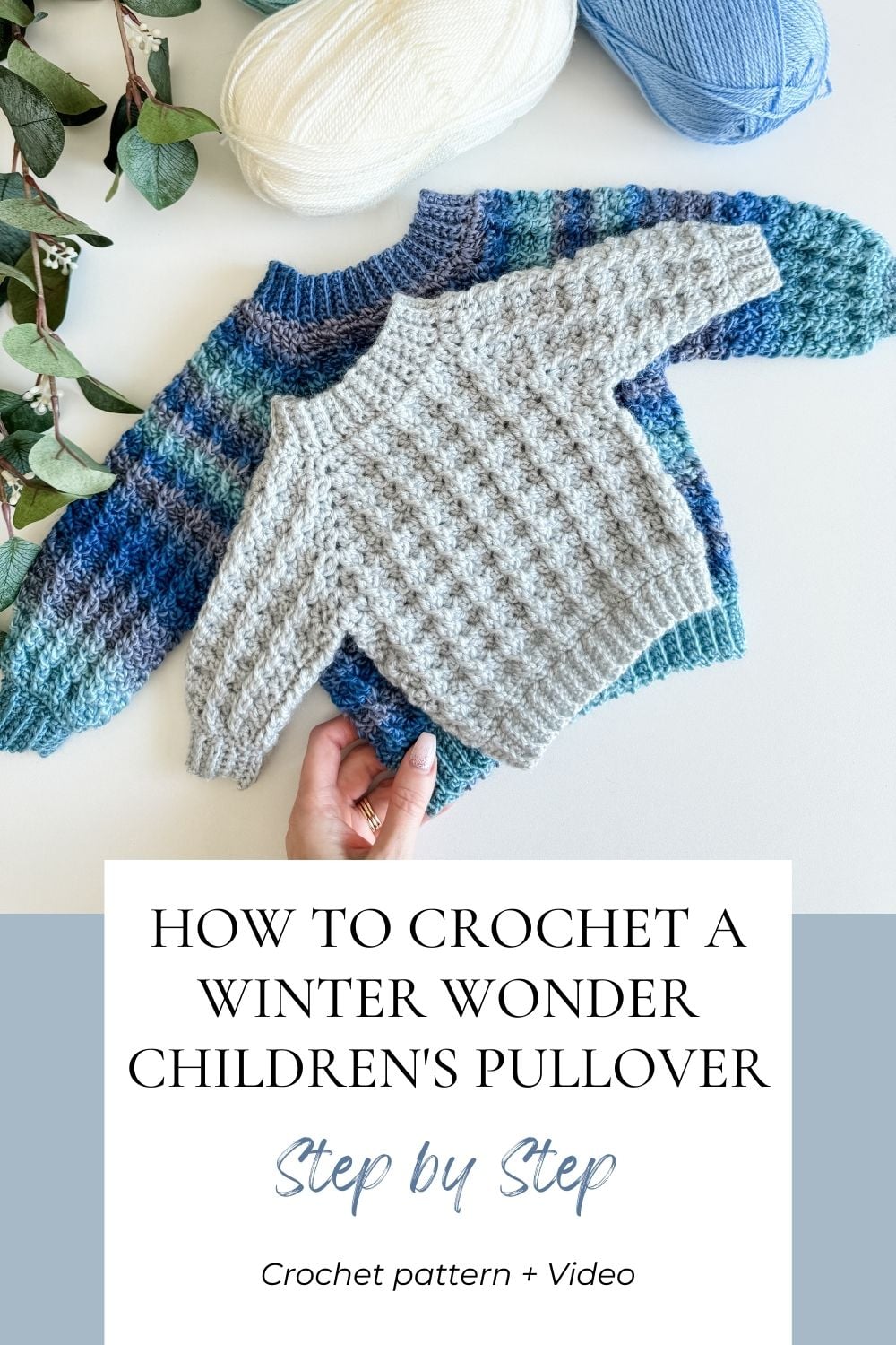 Create a Gorgeous Children's Pullover with Simple Cables