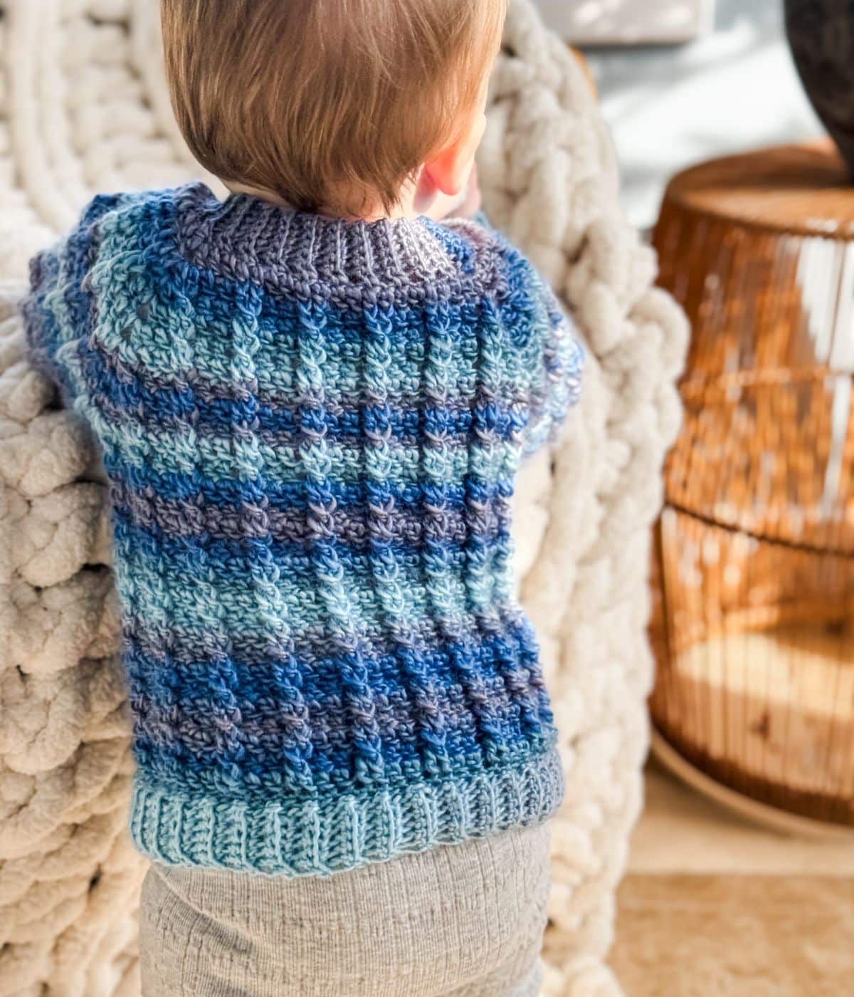 Create a Gorgeous Children's Pullover with Simple Cables