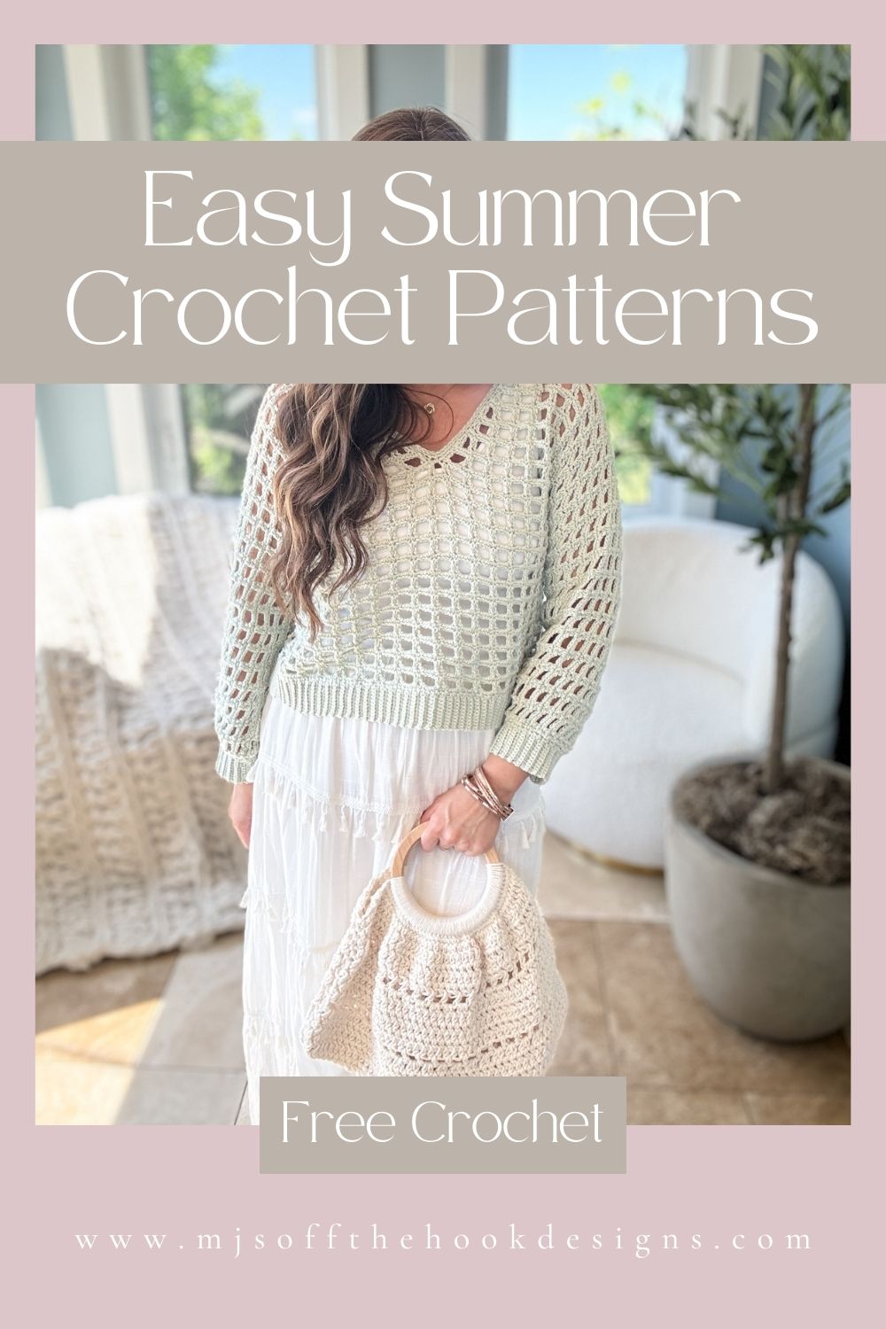 Crochet Mesh Top- Free Crochet Pattern - MJ's off the Hook Designs