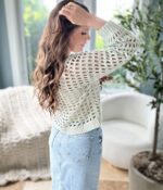 Crochet Mesh Top- Free Crochet Pattern - MJ's off the Hook Designs
