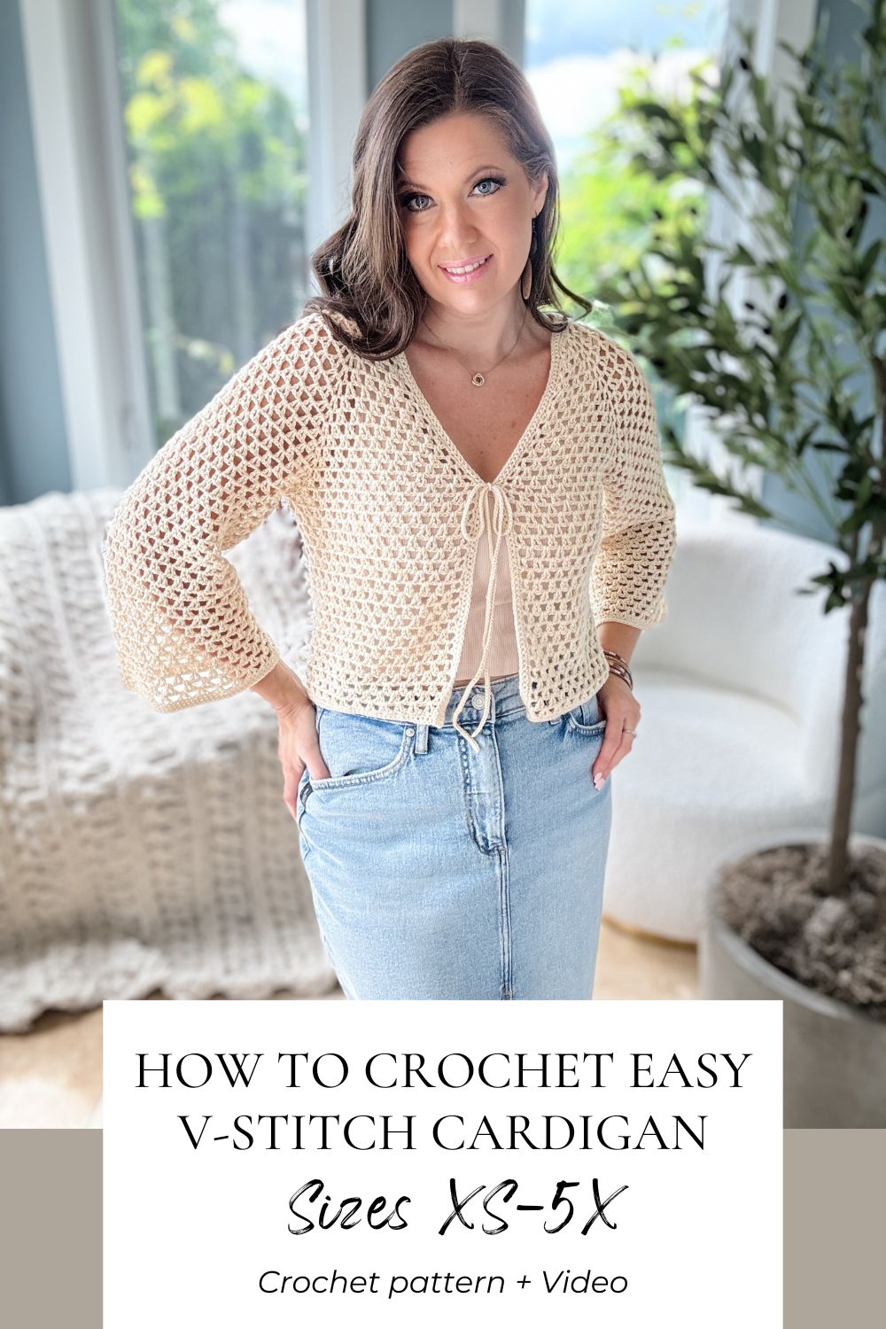 Stay Stylish and Comfortable with the V-Stitch Summer Cardigan - MJ's ...