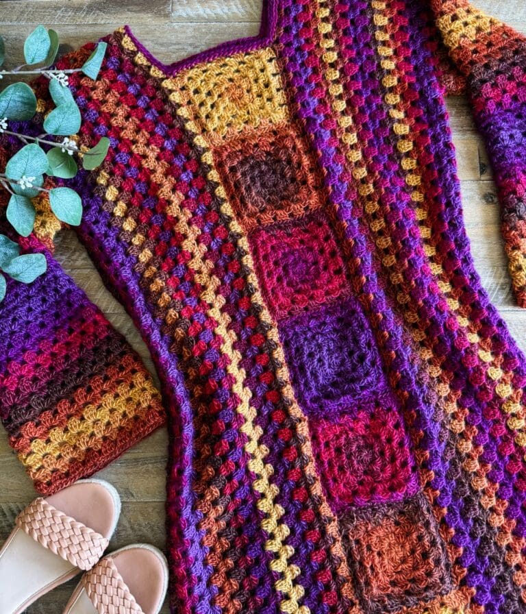Step-by-Step: Crochet Your Own Granny Stitch Dress - MJ's off the Hook ...