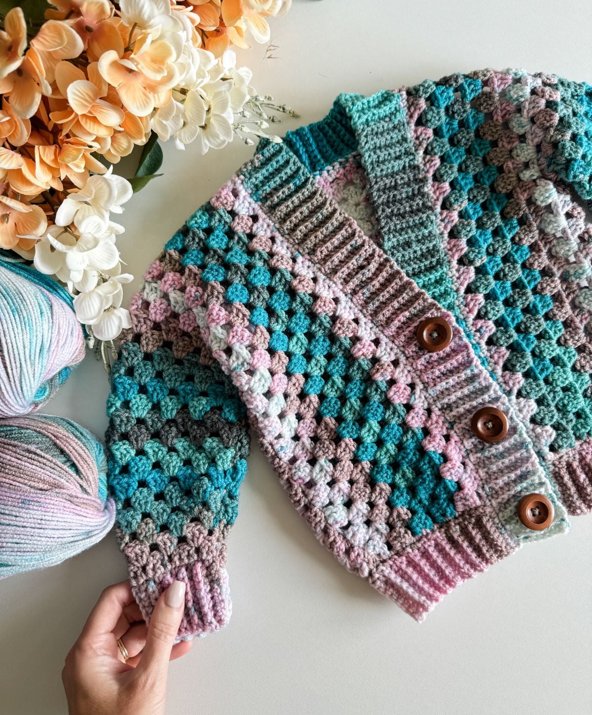 Free Children's Crochet Cardigan Pattern: Step-by-Step Tutorial - MJ's ...