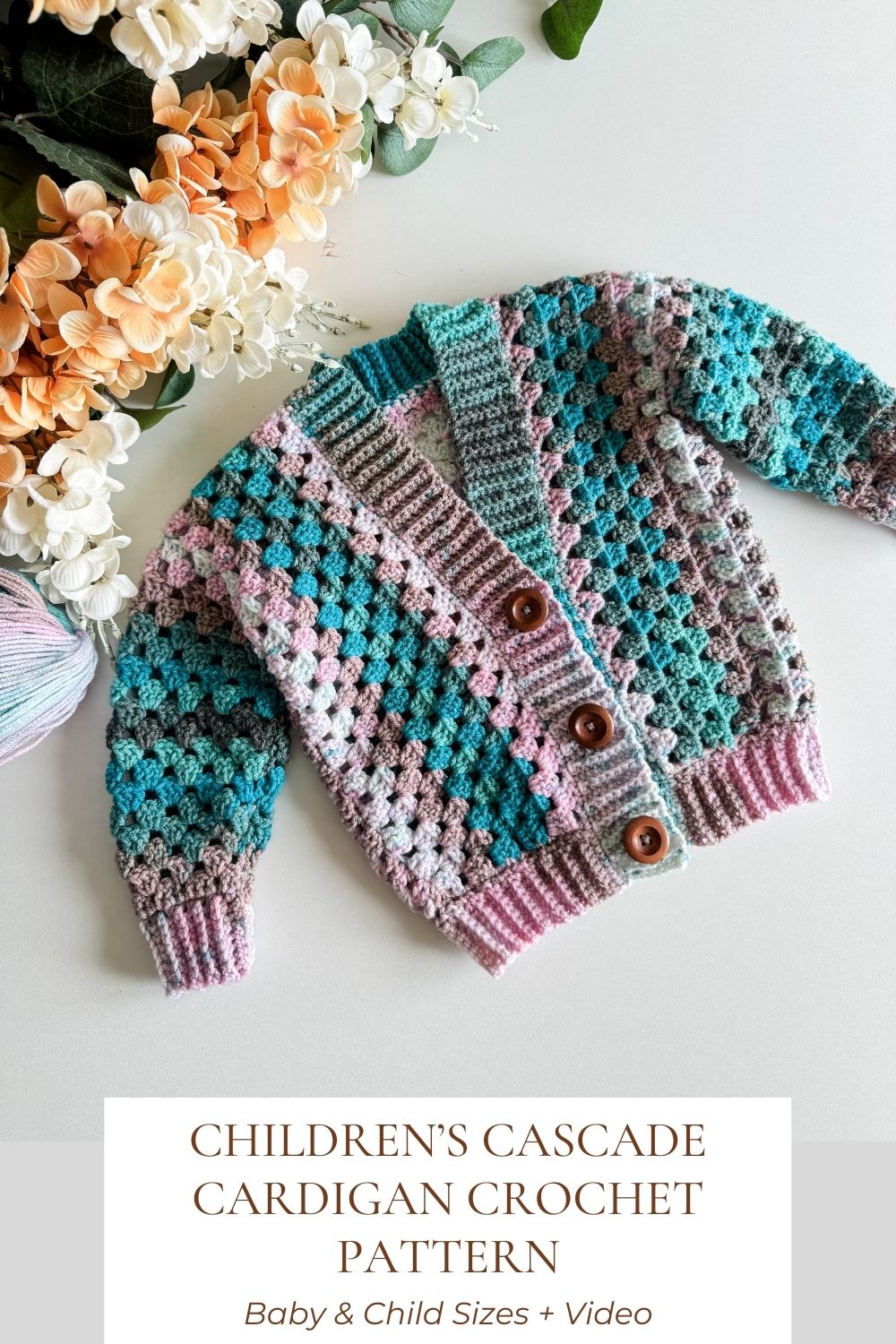 Free Children's Crochet Cardigan Pattern: Step-by-Step Tutorial - MJ's off the Hook Designs