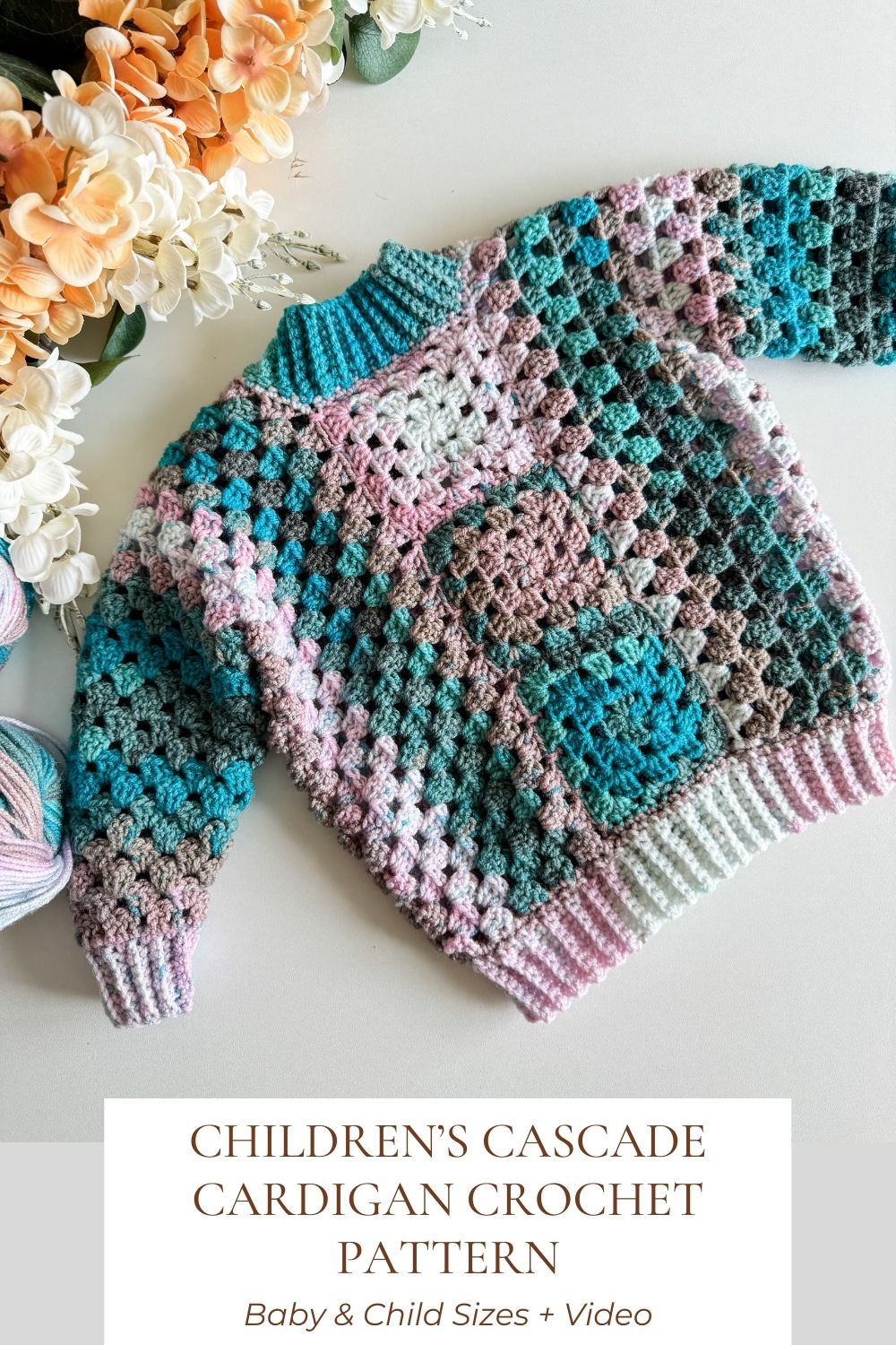 Free Children's Crochet Cardigan Pattern: Step-by-Step Tutorial - MJ's ...