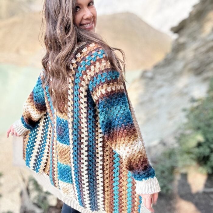 Free Crochet Cardigan Pattern: A Stunning Design - MJ's off the Hook ...