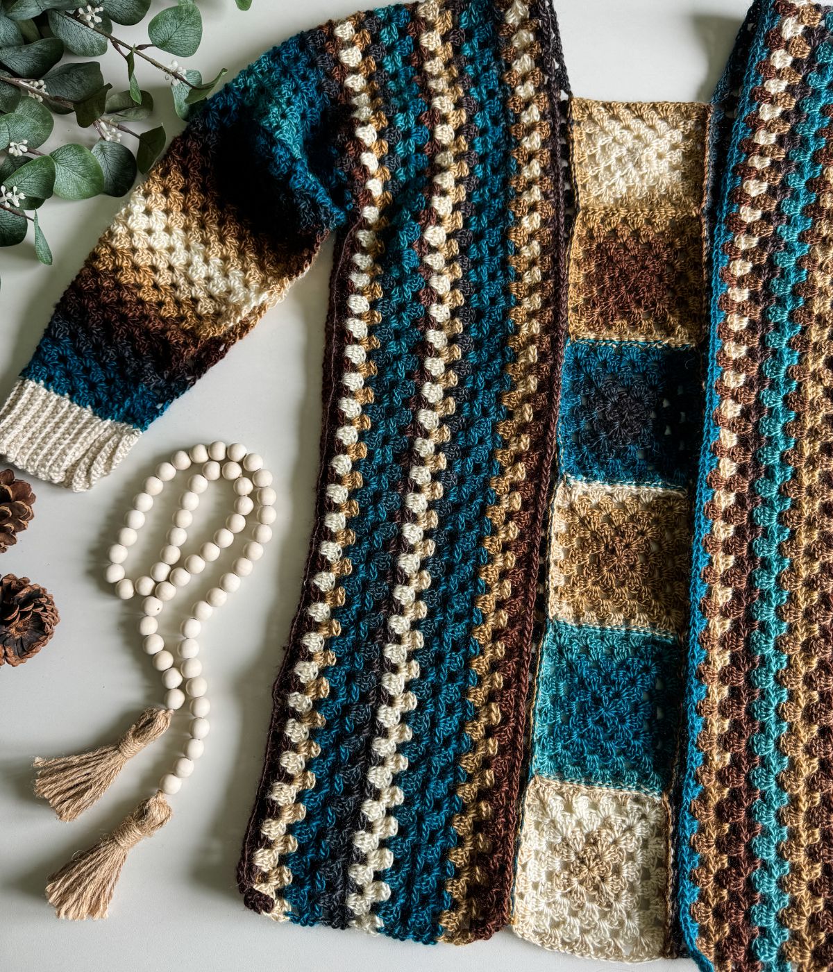 Free Crochet Cardigan Pattern: A Stunning Design - MJ's off the Hook ...